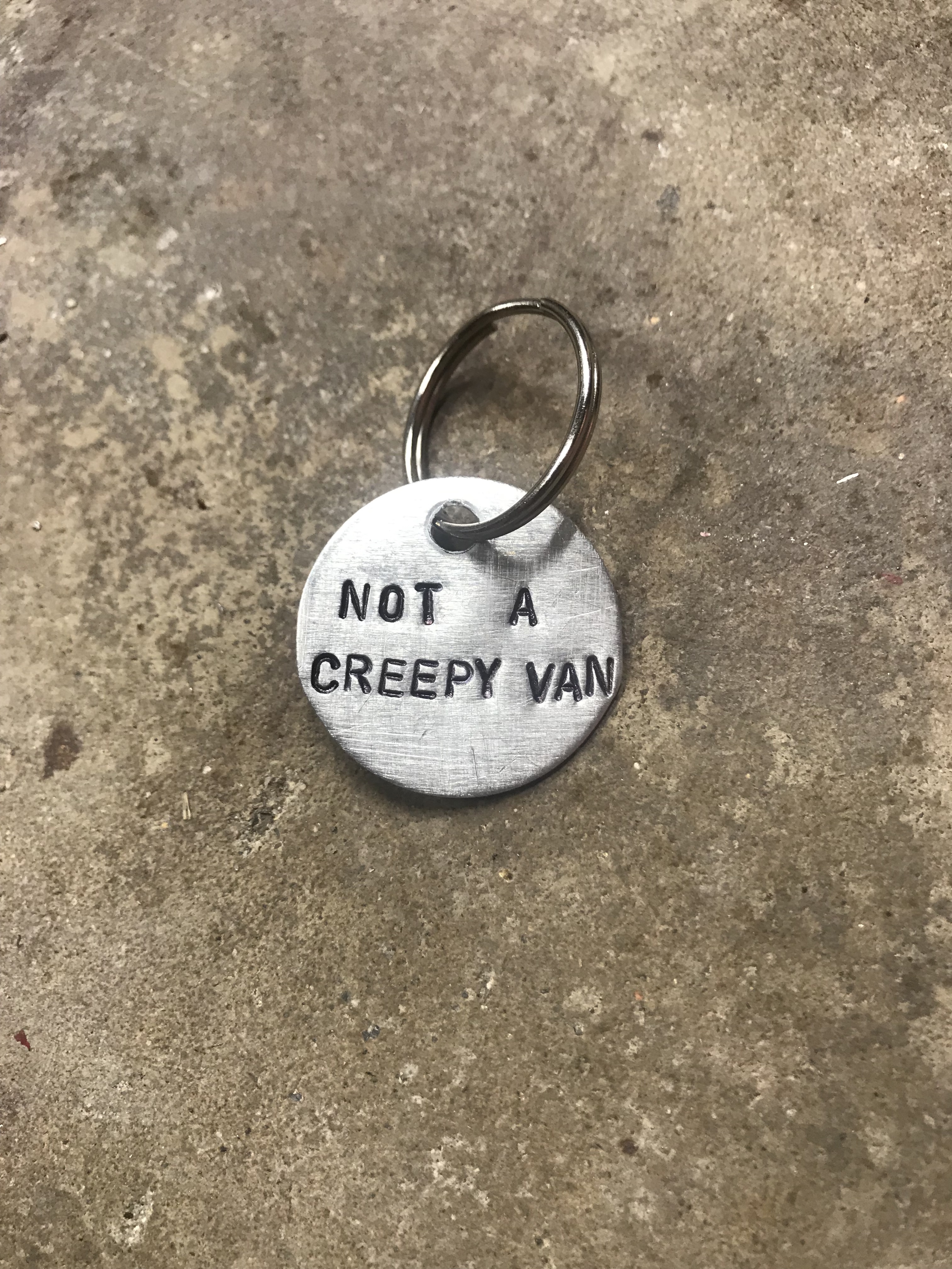 Not a Creepy Van Key Chain - American Backroad Company