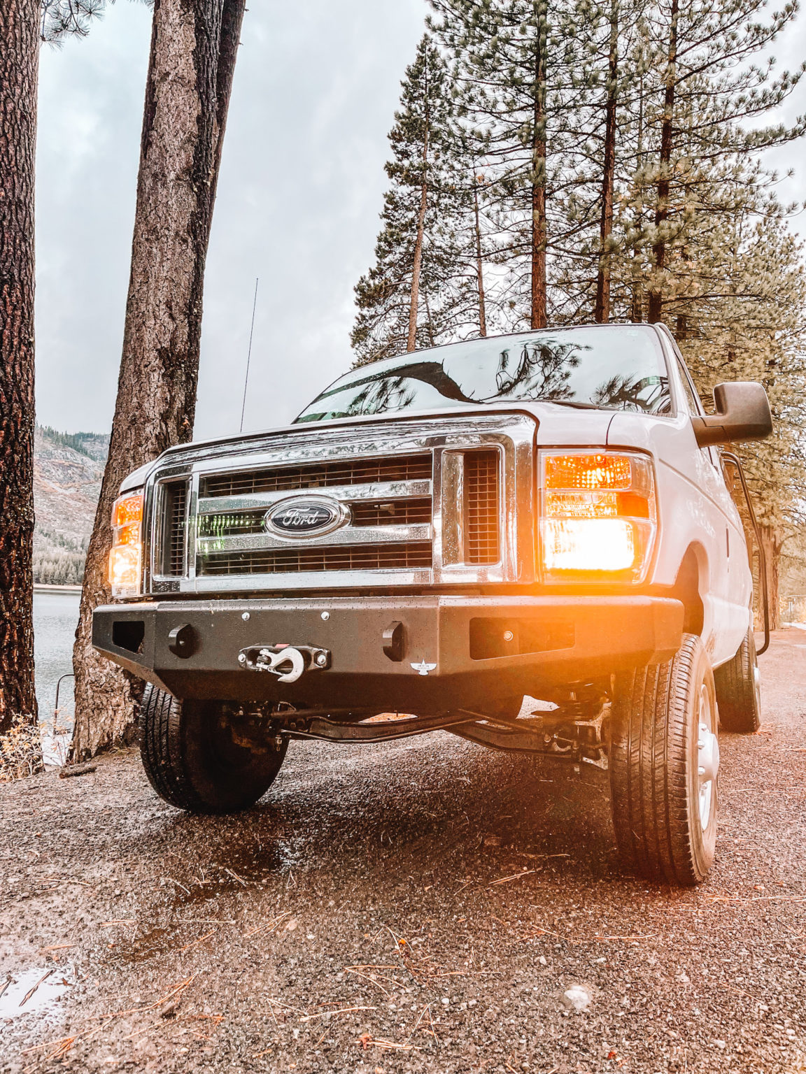 Econoline Aluminum Winch Bumper - American Backroad Company