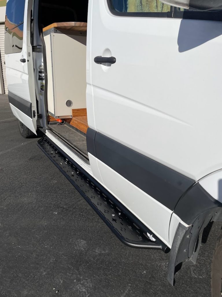 Sprinter Side Steps - Made in USA - American Backroad Co.