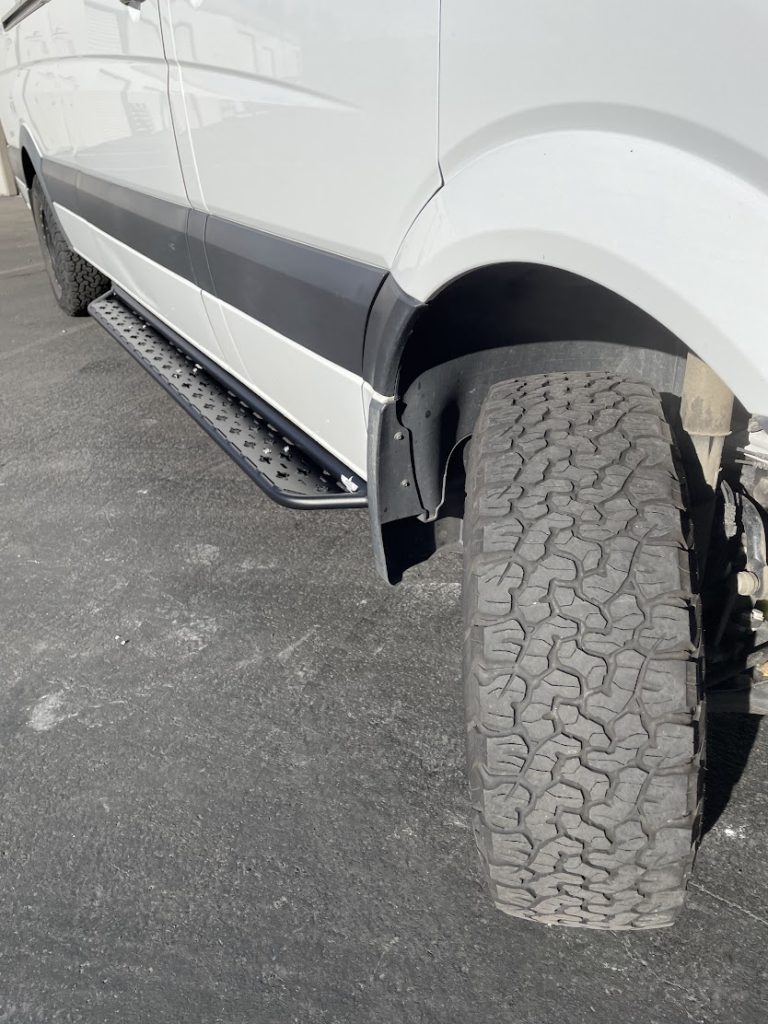 Sprinter Side Steps - Made in USA - American Backroad Co.