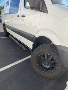 Sprinter Side Steps - Made in USA - American Backroad Co.