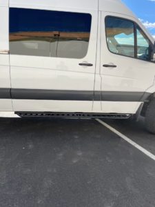 Sprinter Side Steps - Made in USA - American Backroad Co.