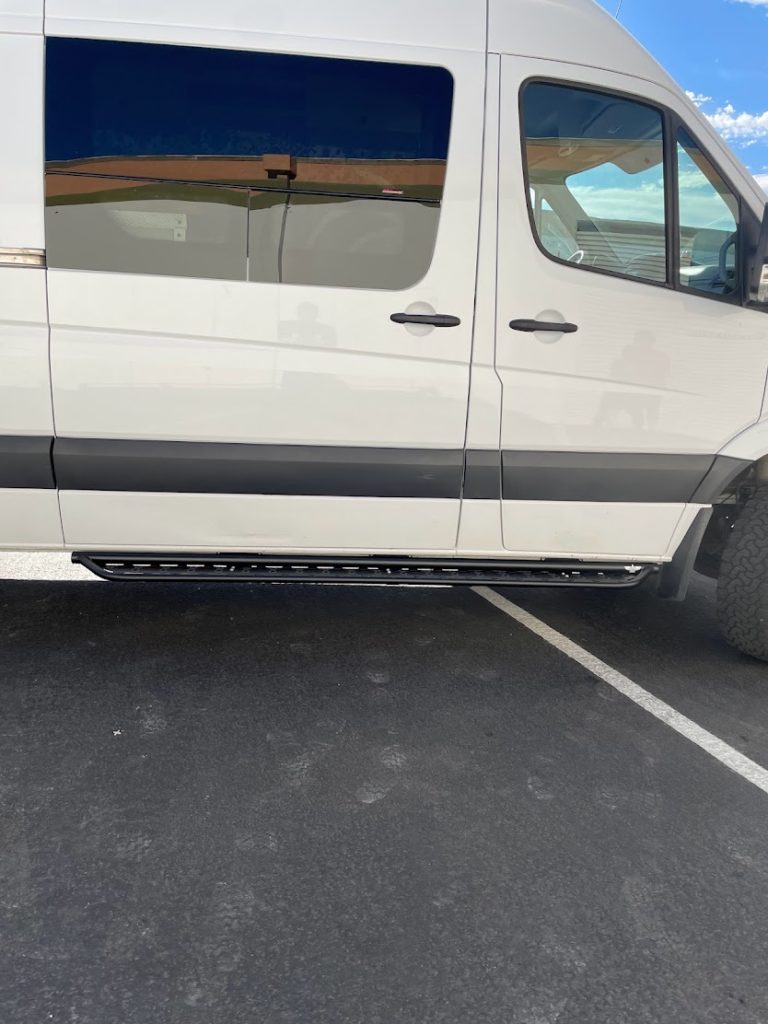 Sprinter Side Steps - Made in USA - American Backroad Co.