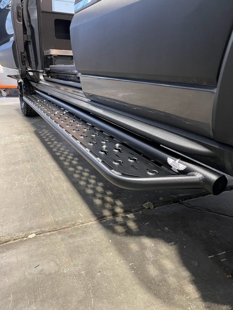 Transit Side Steps - Made in USA - American Backroad Co.