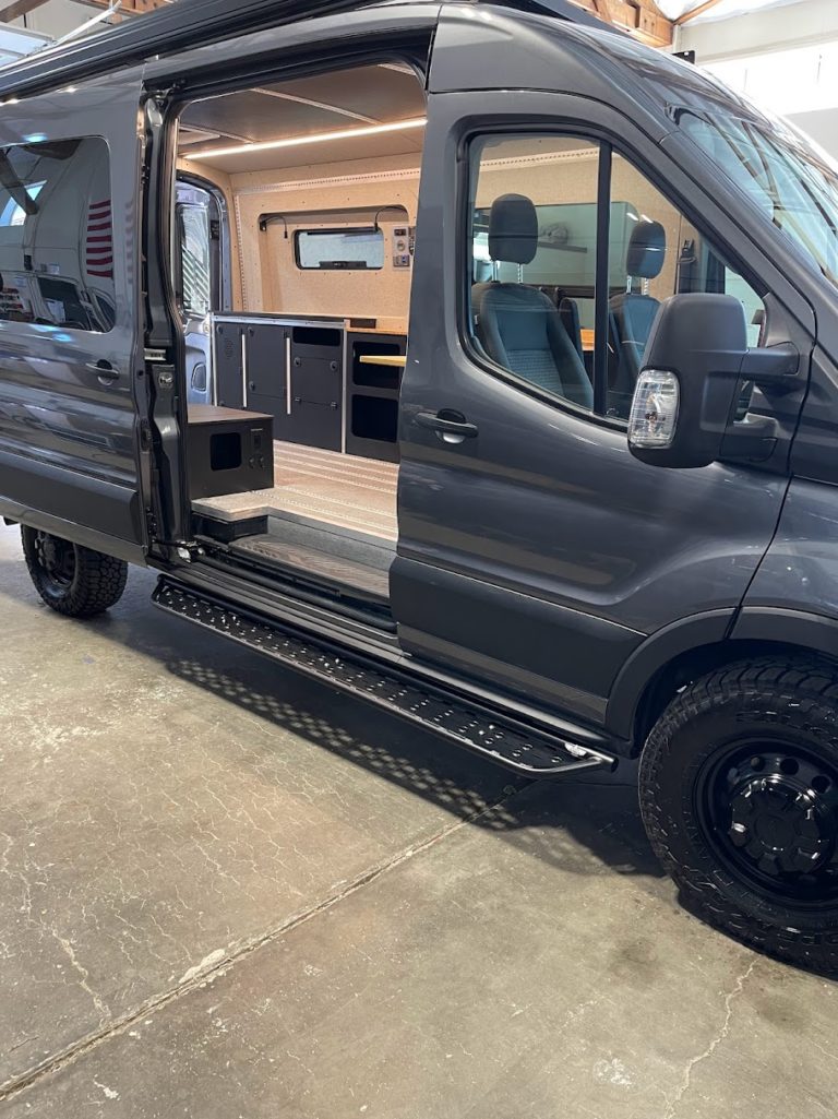 Transit Side Steps - Made in USA - American Backroad Co.