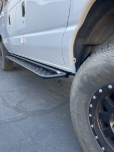 Econoline Side Steps - Made in USA - American Backroad Co.