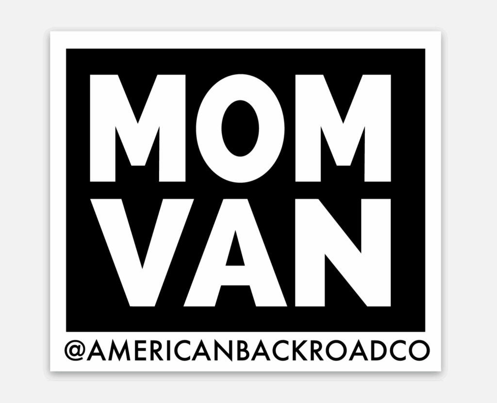 Mom Van Sticker - American Backroad Company